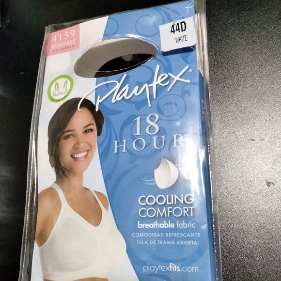 Playtex | Intimates & Sleepwear | Playtex 8 Hour Bra 44d Wirefree ...